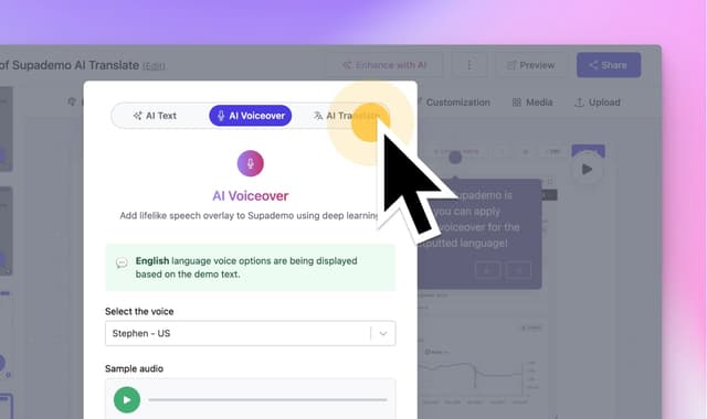 Supademo: AI Interactive Product Demos