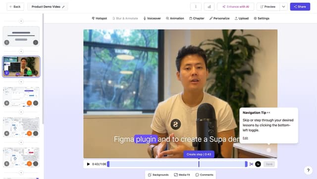 Free interactive video builder | Supademo