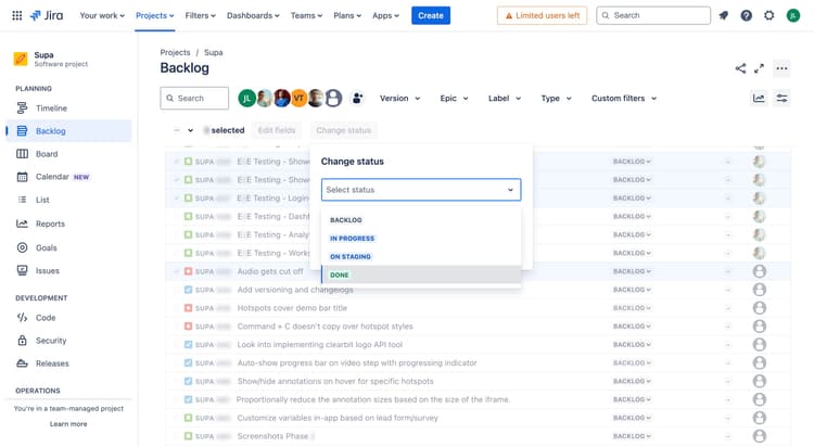 How to Bulk Change Issue Status in Jira