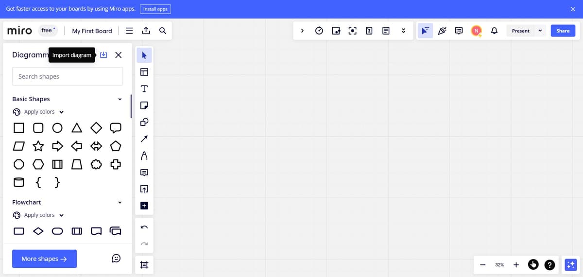 How to Import Diagrams in Miro | Step-by-Step