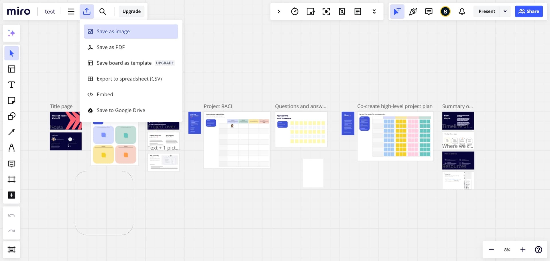 How to Export a Miro Board | Step-by-Step
