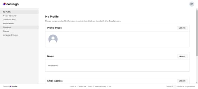 How to Change Your Signature in DocuSign | Tutorial