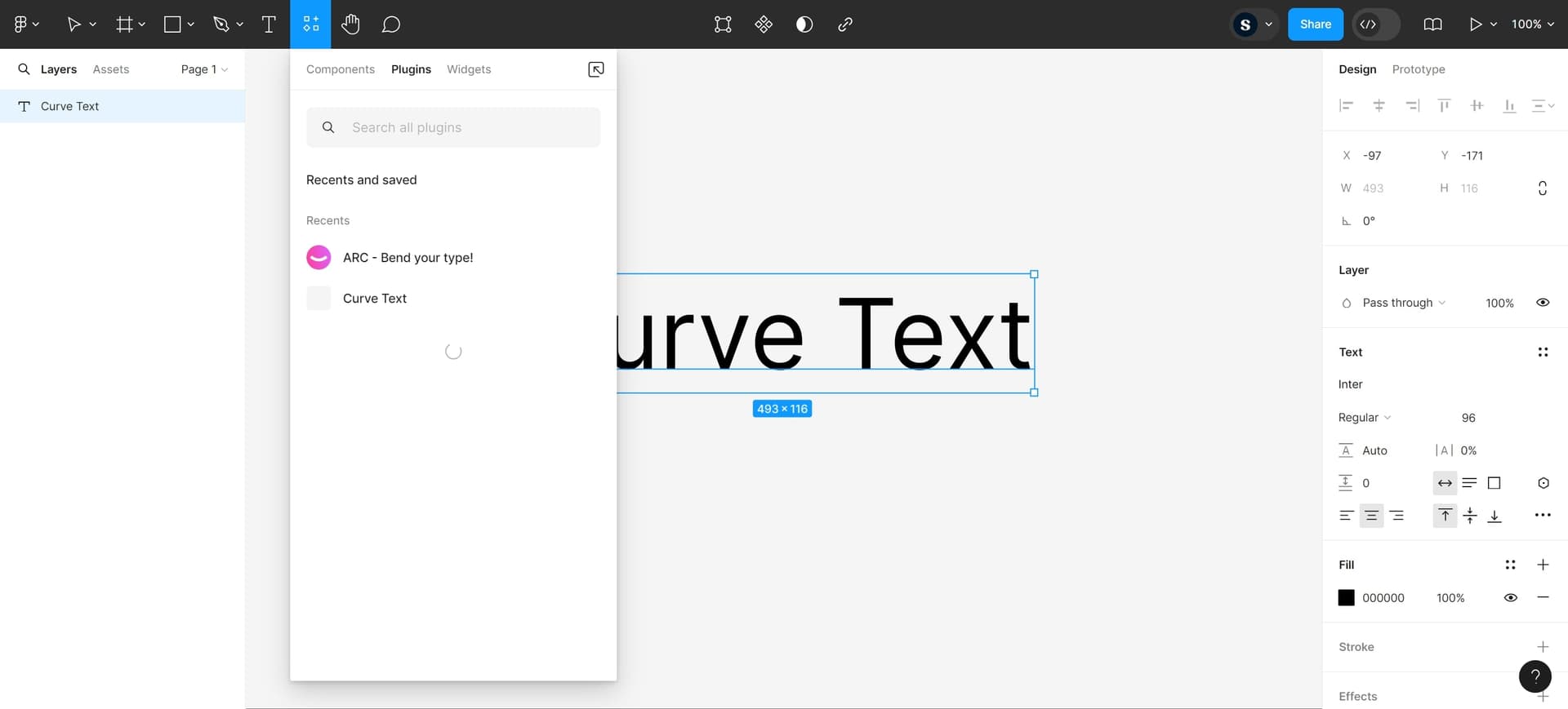 How to Curve Text in Figma | Step-by-Step