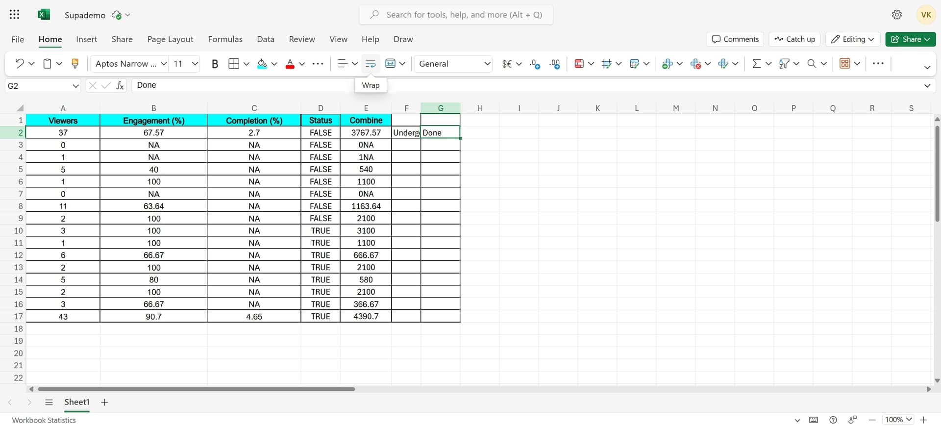 How to Wrap Text in Excel | Step-by-Step Tutorial