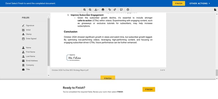 How to Sign PDF in DocuSign | Step-by-Step Tutorial