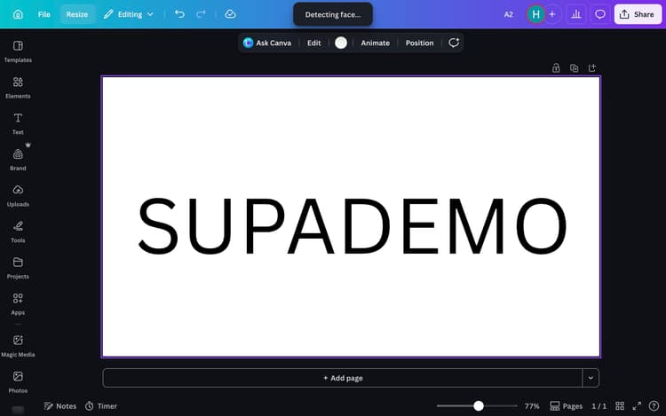 How to Make a Landscape Template in Canva | Tutorial