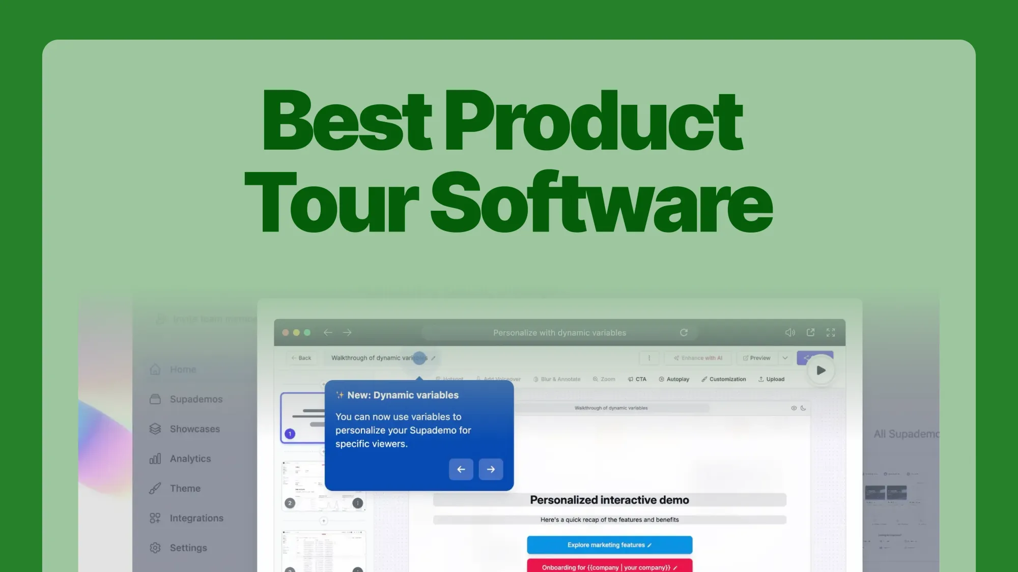 12 Best Product Tour Software in 2025