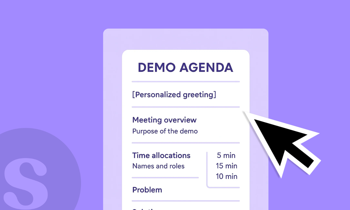 Guide on Demo Agenda - Examples, Templates, Tips