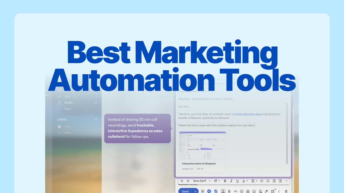 11 Best Marketing Automation Tools in 2025